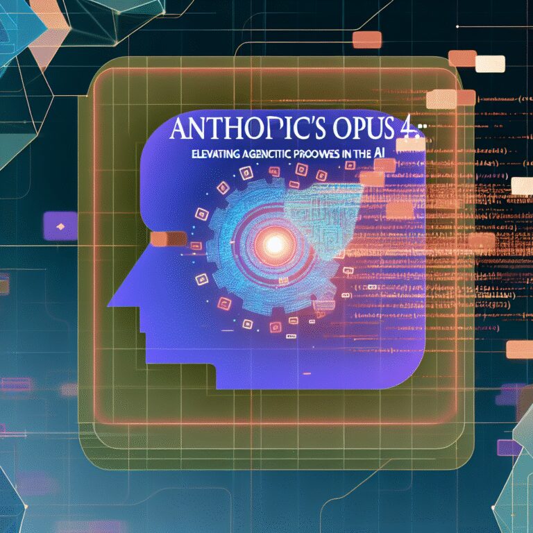 Anthropic’s Opus 4.5: Elevating Claude’s Coding and Agentic Prowess in ...